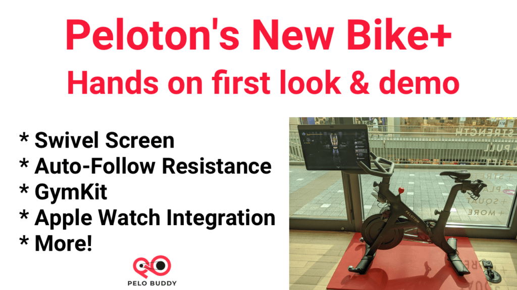 First Look, Hands On, Demo & Review of the new Peloton Bike+ - Auto ...