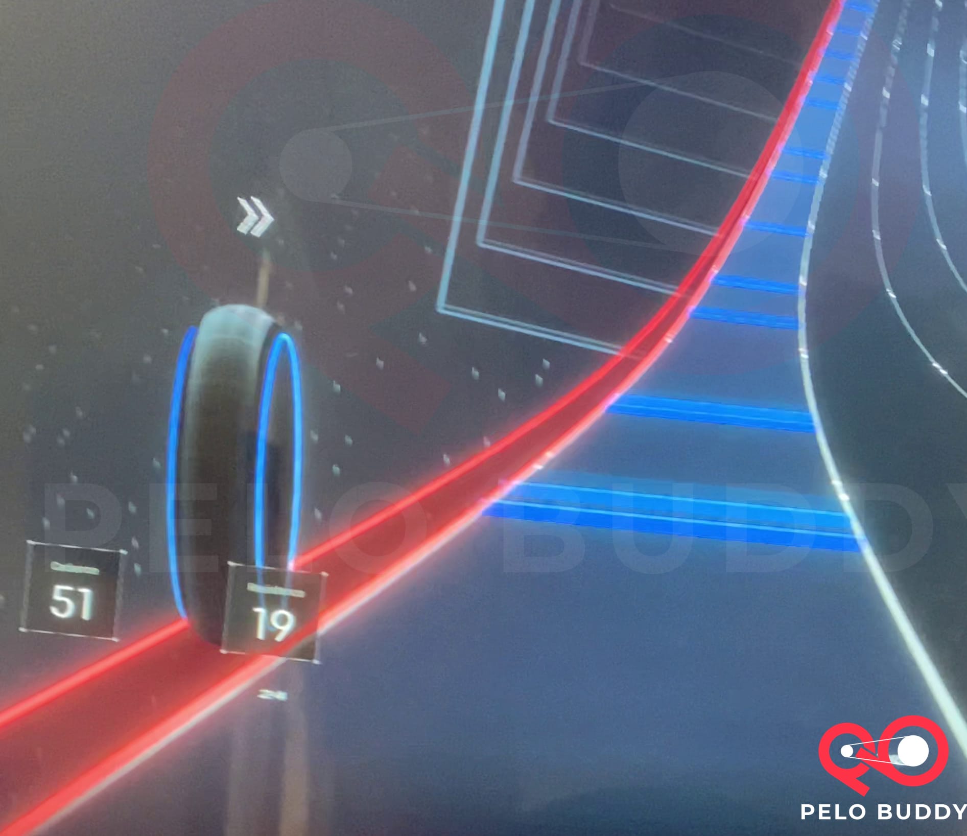 Peloton Lanebreak Beta Testing (The Peloton Bike Video Game) Hands-On ...