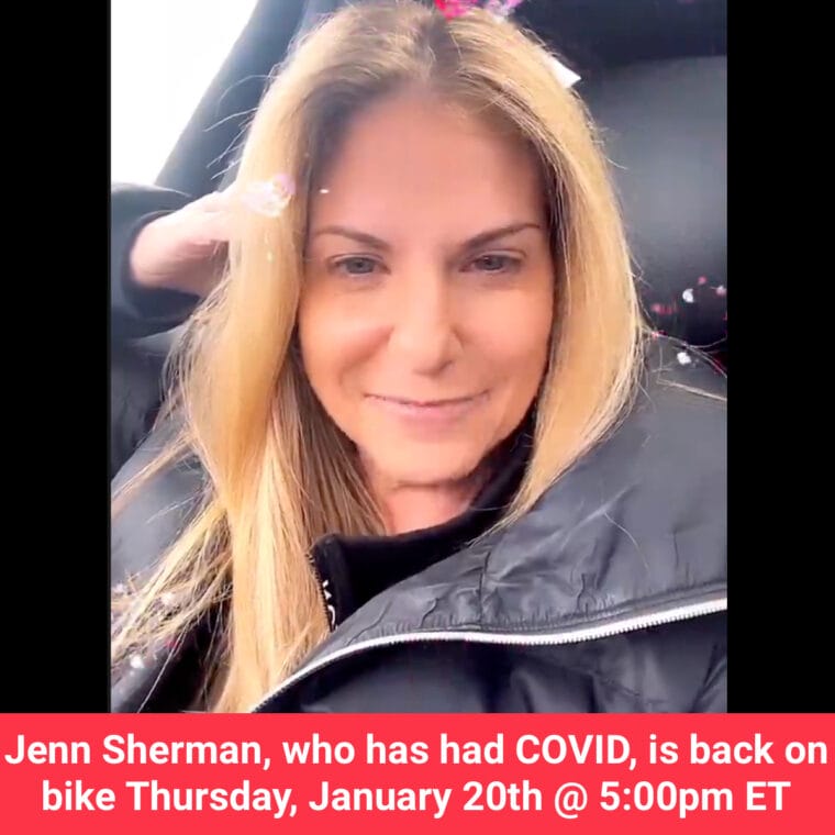 Peloton Instructor Jenn Sherman Recovering from Covid-19 - Back on ...