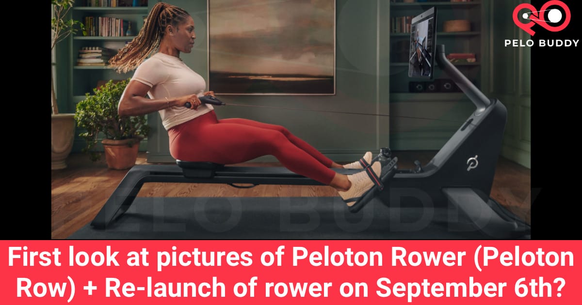 First look at pictures of Peloton Rower (Peloton Row) + Rower teases to ...