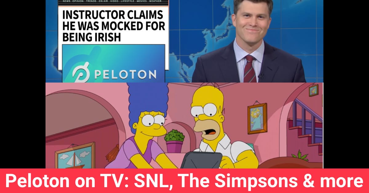 Peloton on TV: Saturday Night Live Weekend Update, The Simpsons & more ...