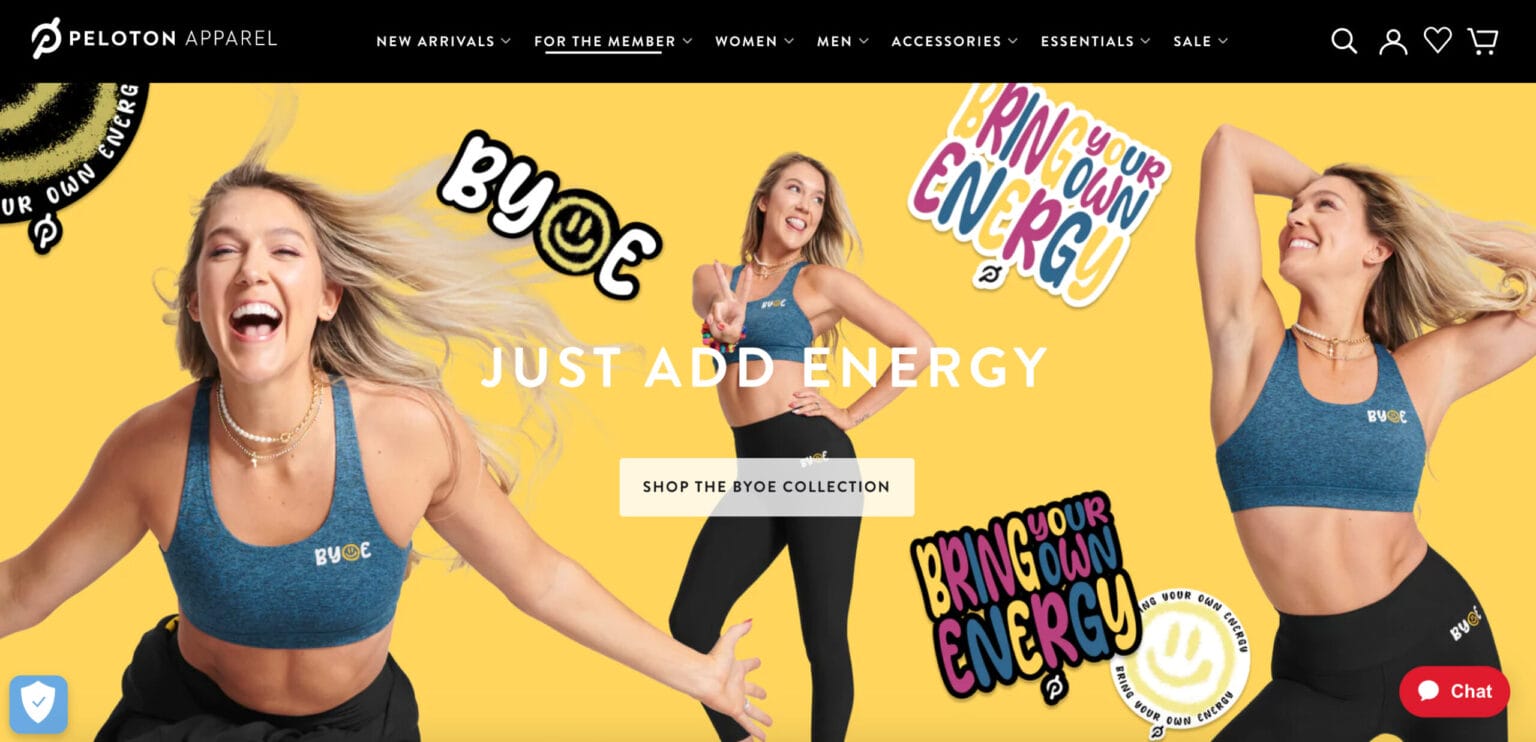 Byoe Collection Featuring Callie Gullickson Now Available From Peloton Apparel Peloton Buddy