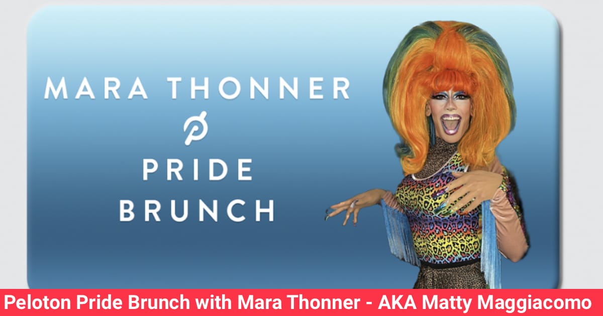 Peloton Pride Brunch with Mara Thonner - AKA Instructor Matty ... Peloton Pride Brunch with Mara Thonner - AKA Instructor Matty ...