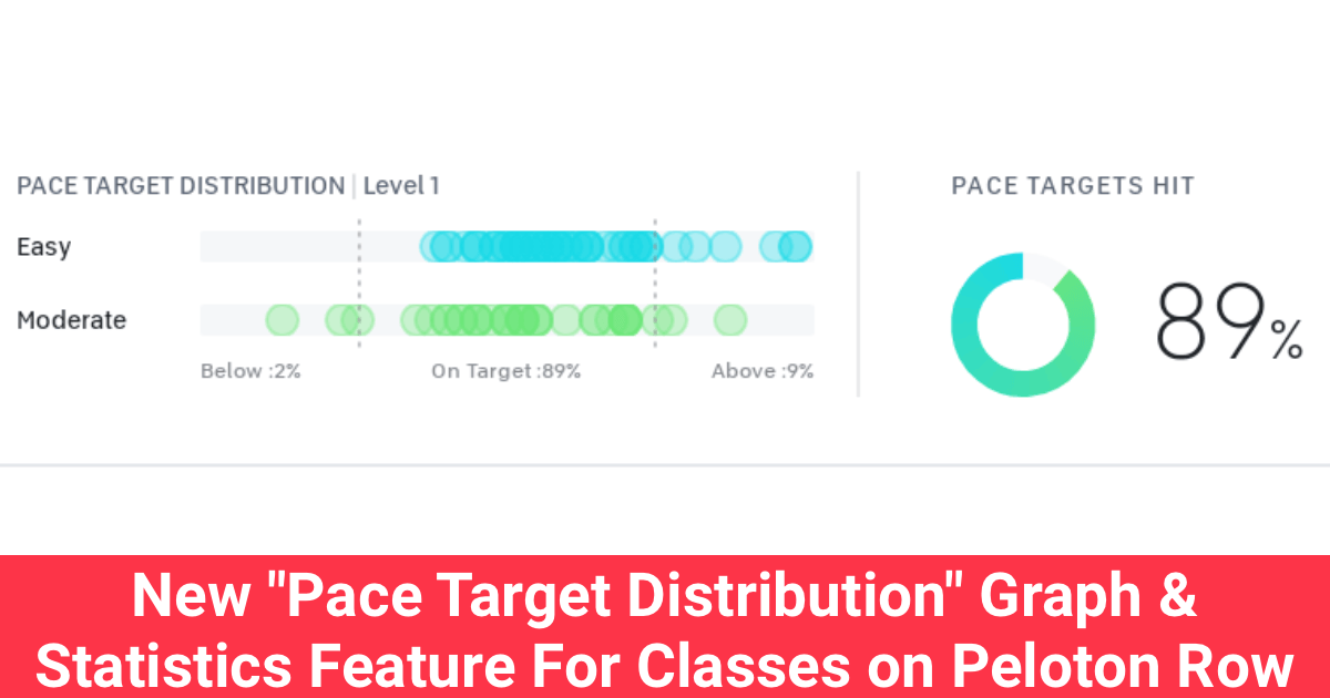 New "Pace Target Distribution" Graph & Statistics "Pace Targets Hit ...
