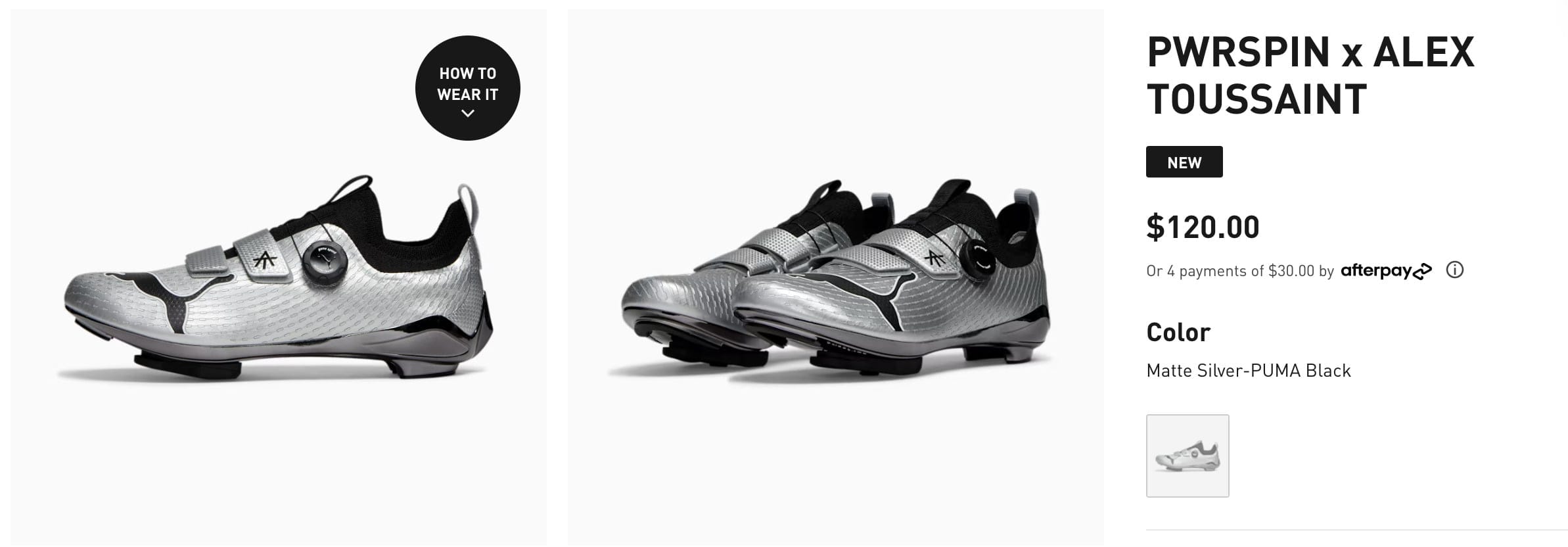 Alex Toussaint's Cycling Shoes (AT x PWRSPIN) with PUMA Will Launch on ...