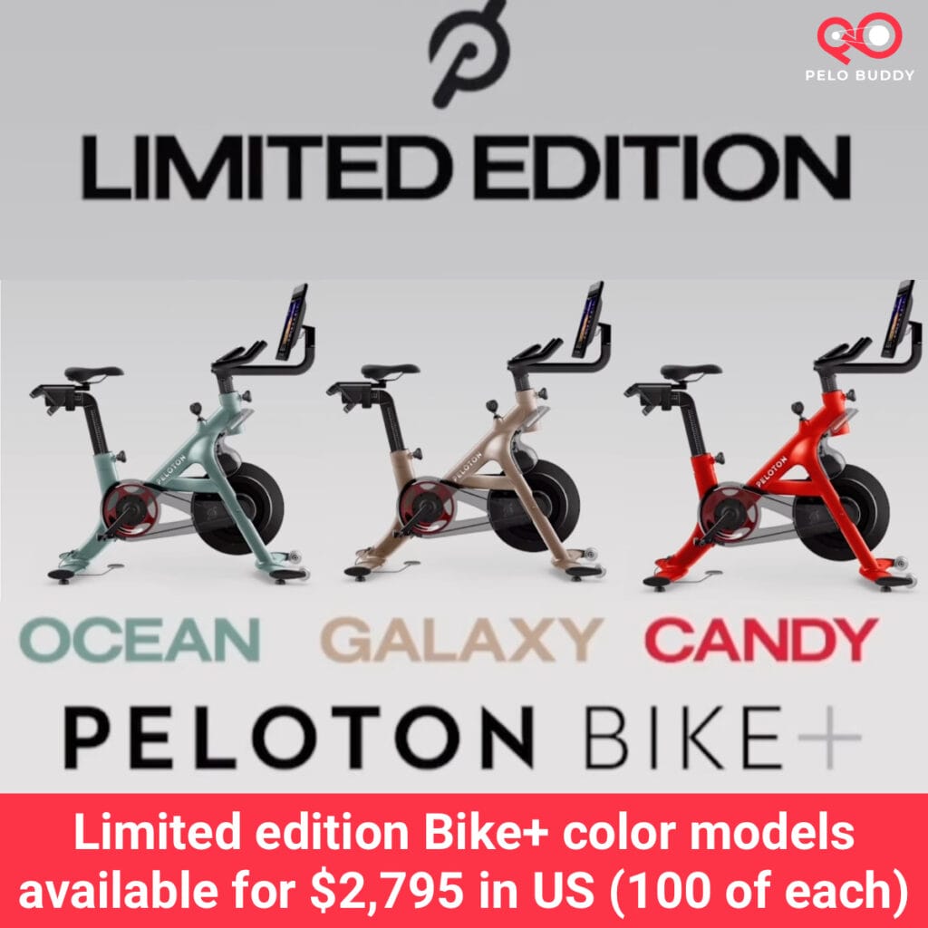 Peloton Releases 3 Limited Edition Bike+ Colors in the United States ...