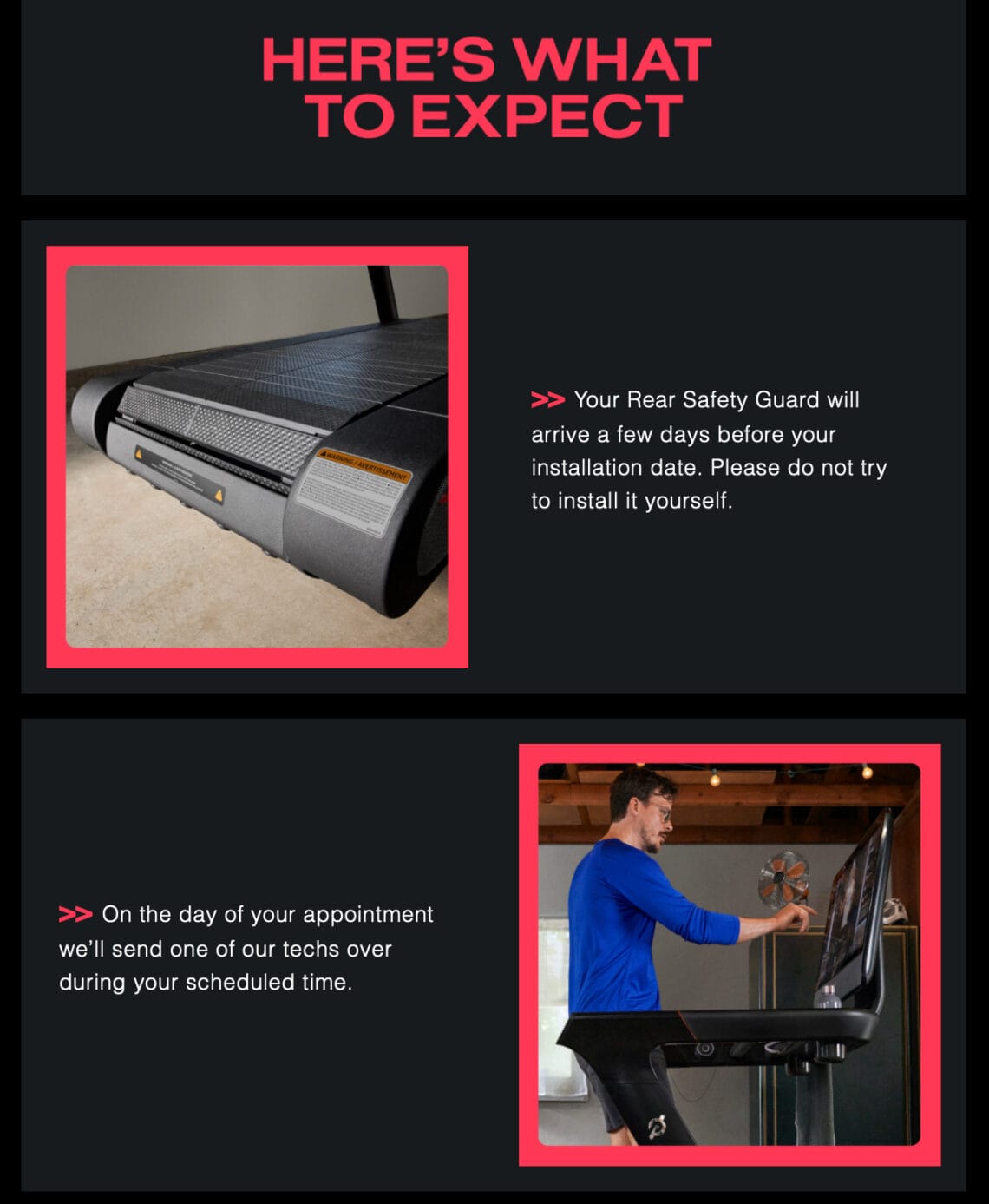 Peloton Tread+ Rear Guard Installations Starting for Current Owners ...