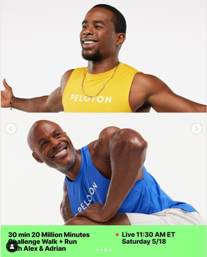 New Peloton 20 Million Minutes Challenge & 2-for-1 Classes (Alex ...