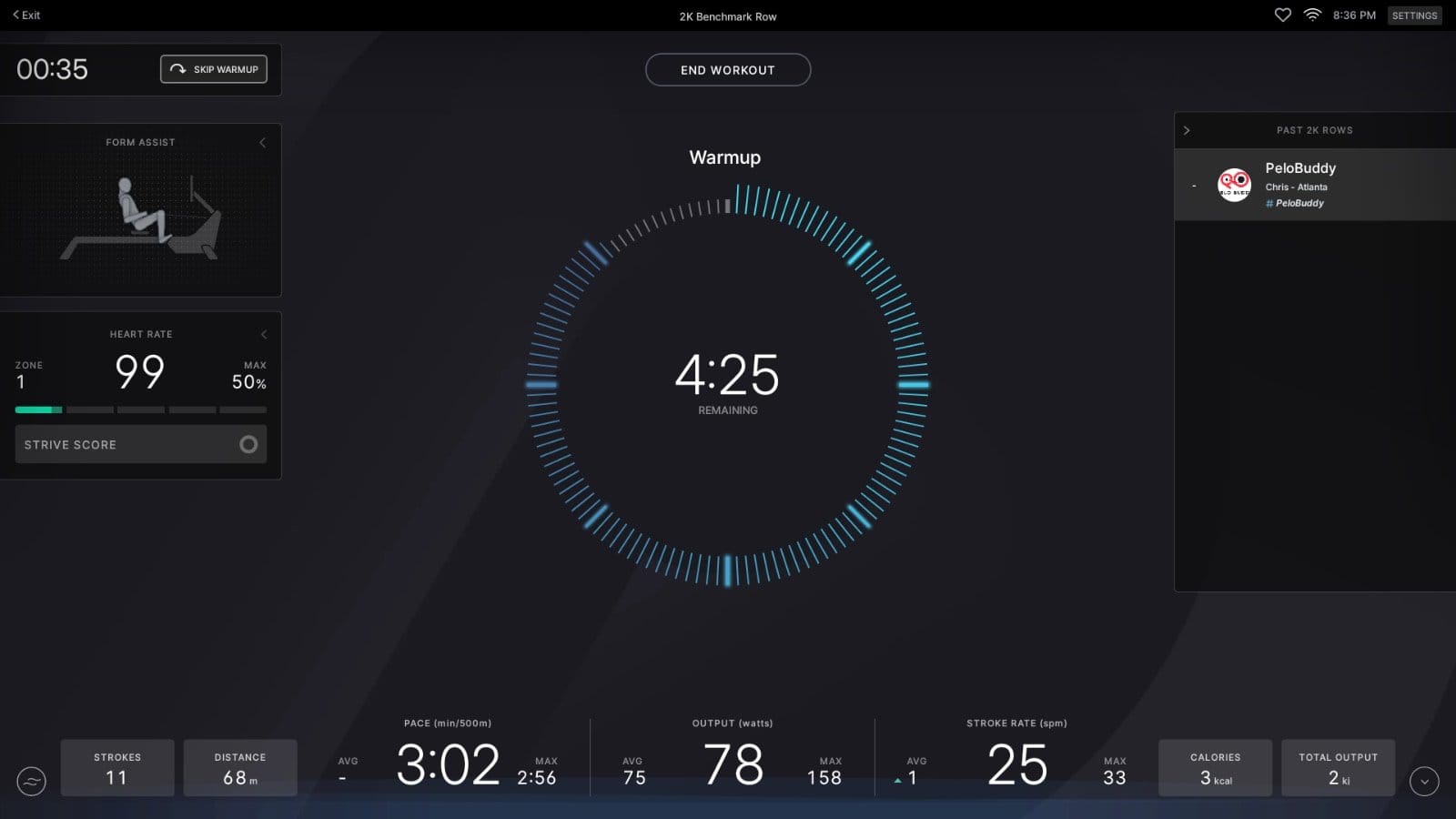 Peloton adds 1 mile benchmark run for tread & 2 kilometer (2k ...
