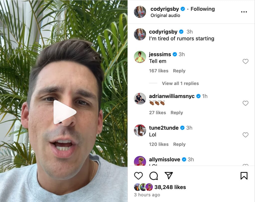 Cody Rigsby Has Signed a New Contract with Peloton - Peloton Buddy