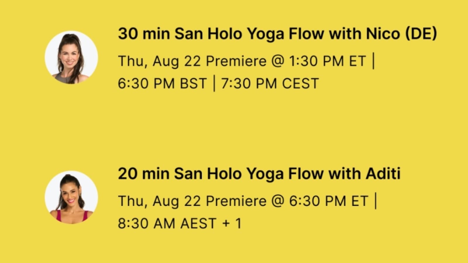 Peloton San Holo Classes & Workouts - Featured Artist Series - Peloton ...