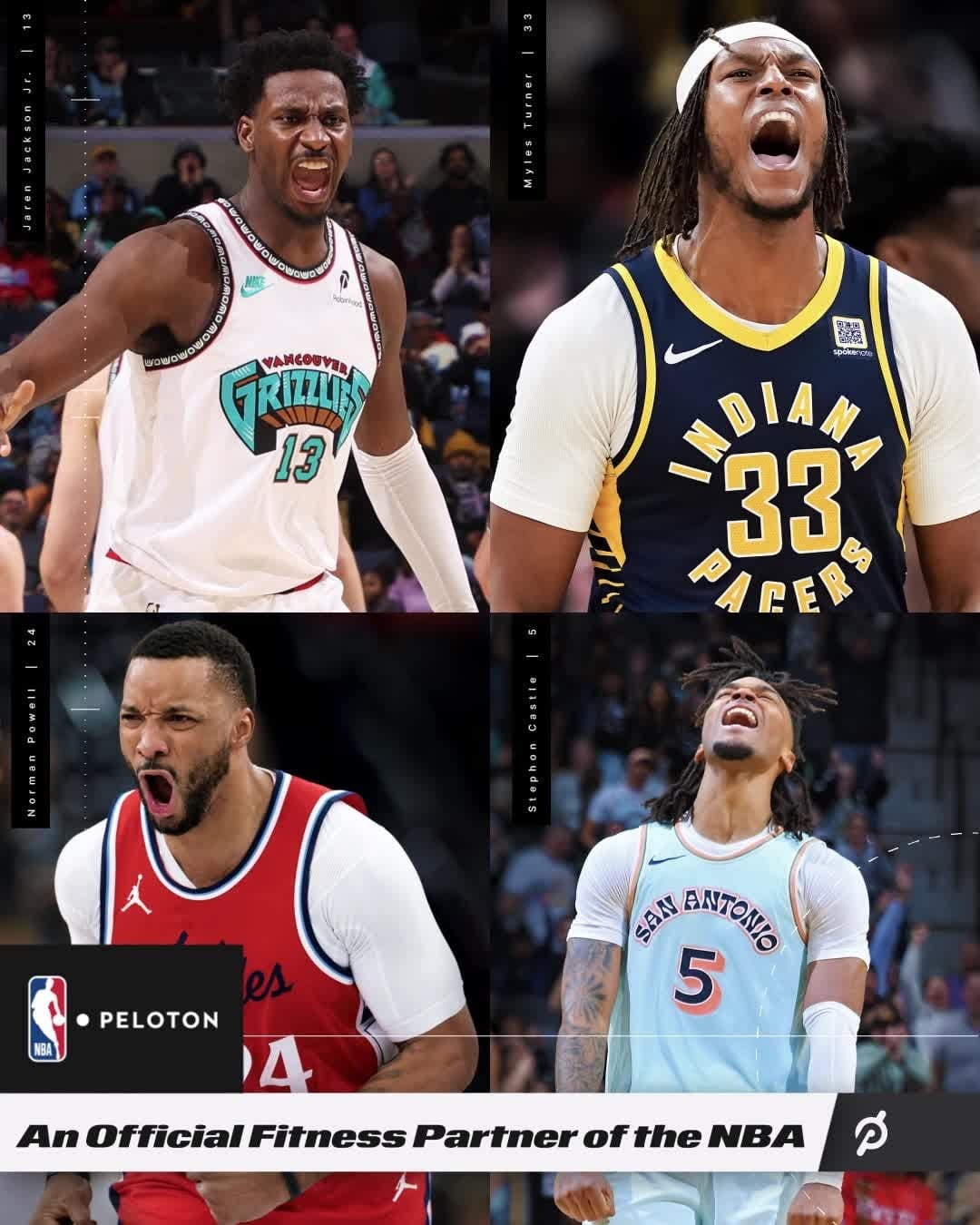 Peloton NBA Ambassadors Announced for 2025 & NBA All-Star Class with ...