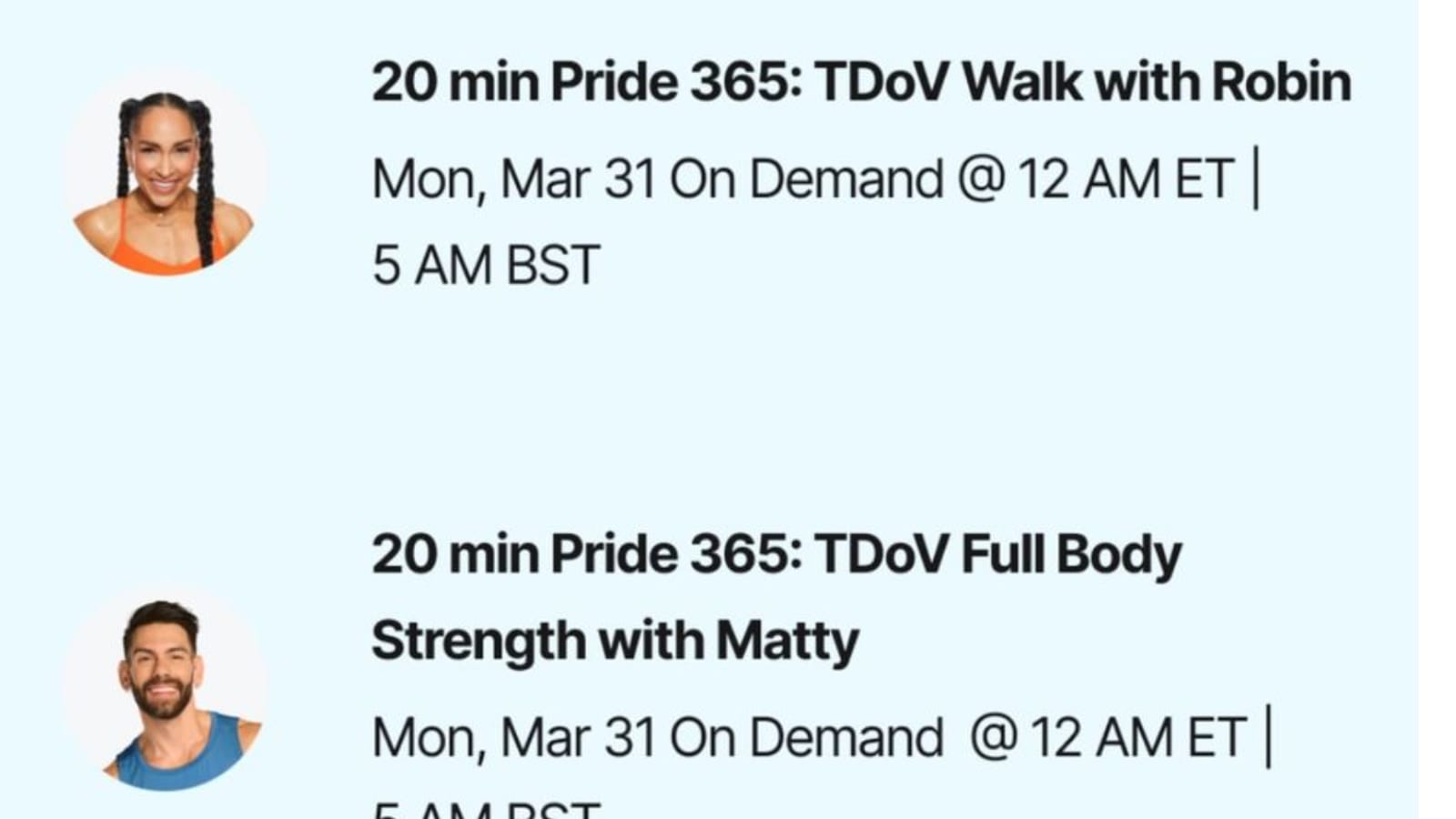 New Peloton classes to celebrate Transgender Day Of Visibility (Pride ...