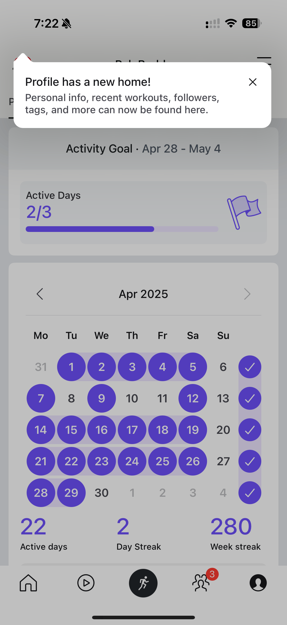 Peloton Officially Rolls Out Updated Profile Section in App - Peloton Buddy