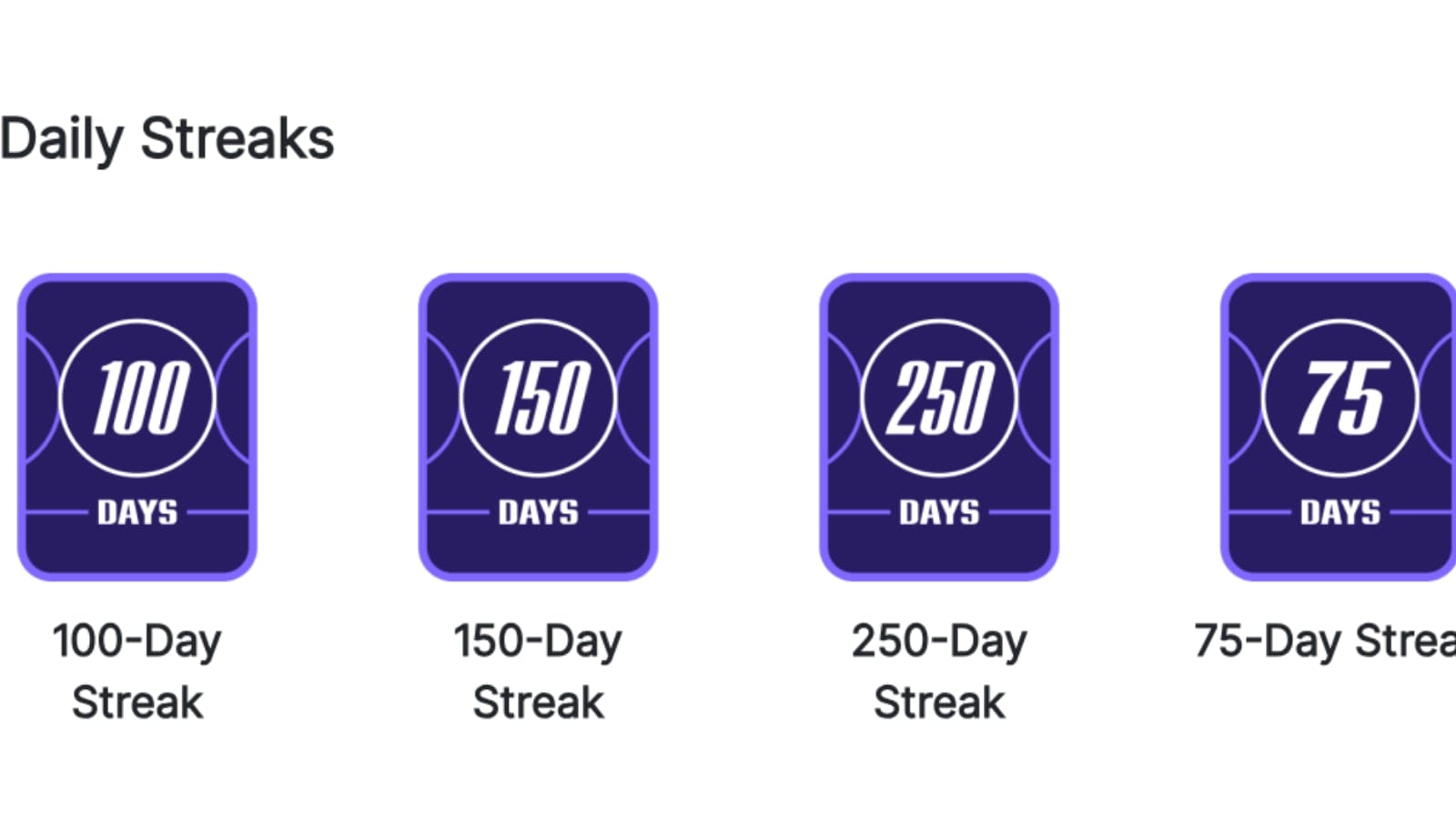 Peloton Can (Manually) Refresh Daily Streaks to Award New 75, 100, 150, 250 Day Daily Streak ...