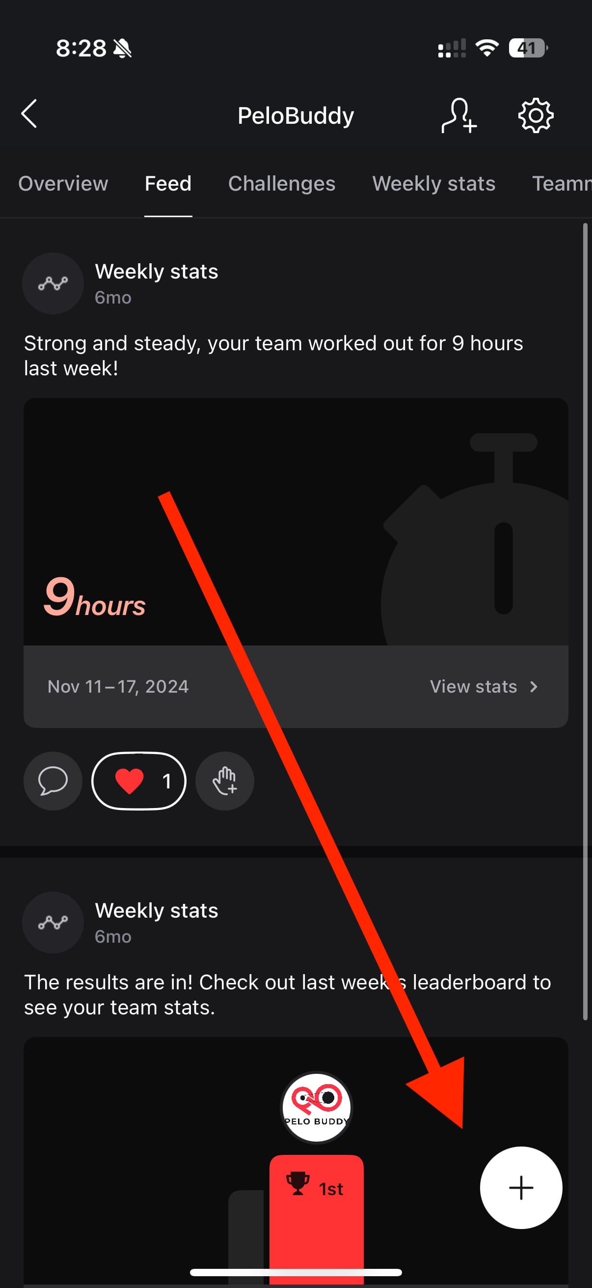 The Peloton Teams Feature Now Allows Posts by Team Members - Peloton Buddy